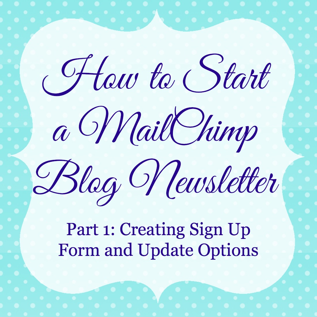 How to Start A MailChimp Blog Newsletter: Part 1 - The Love Nerds