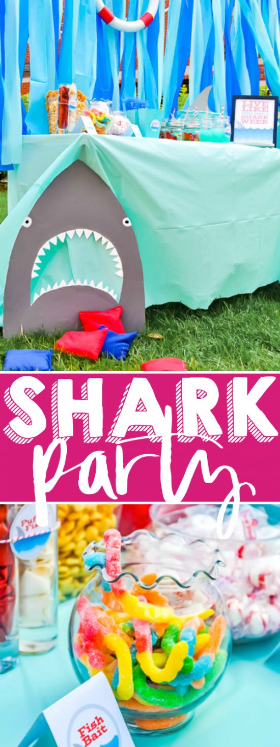 Shark Party Ideas - The Love Nerds