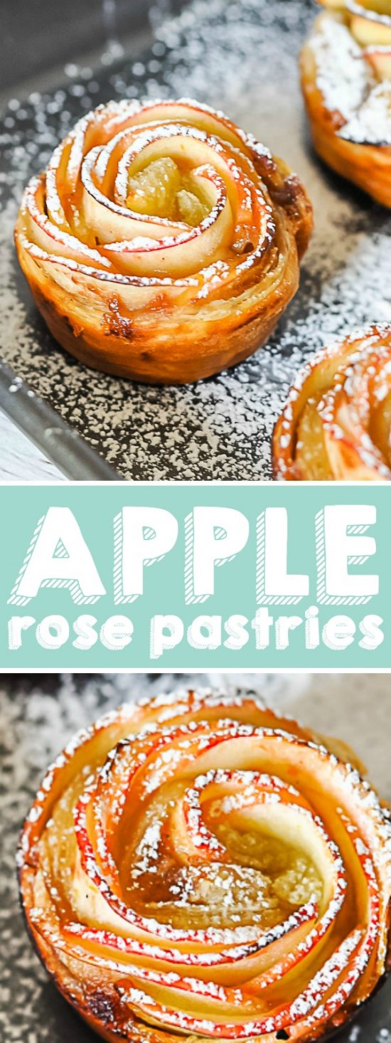 Gorgeous Apple Rose Pastries - The Love Nerds