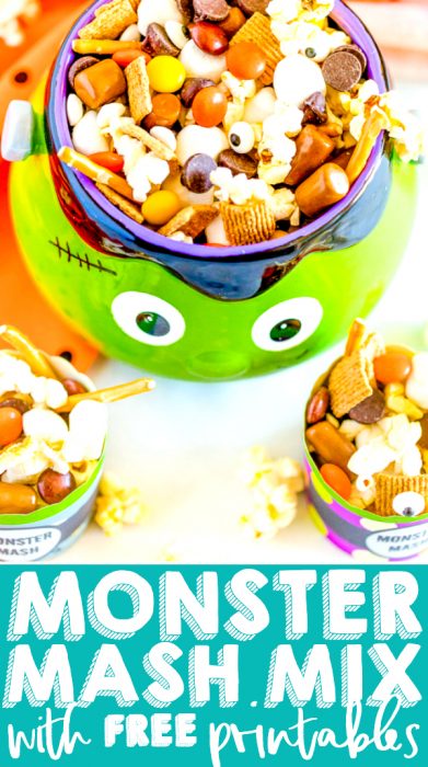 Monster Mash - A Fun and Easy Halloween Trail Mix - The Love Nerds
